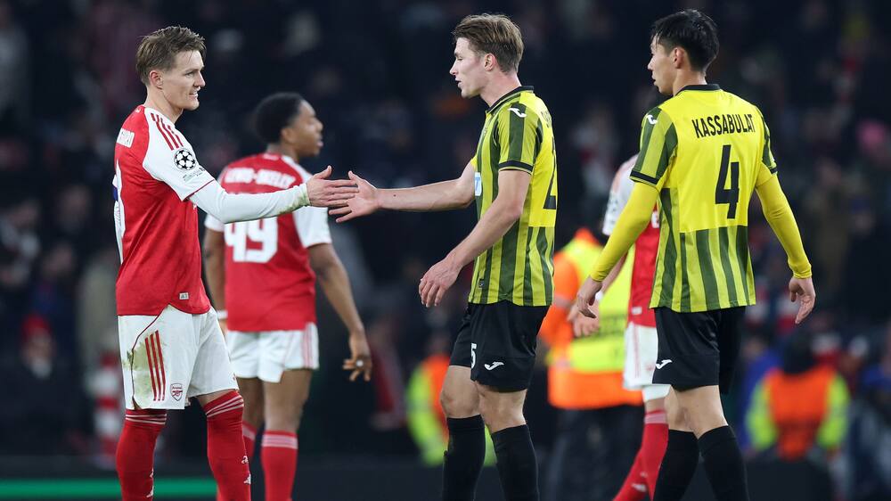 Arsenal pligtsejrede mod Kairat og sikrede 1. plads | Viaplay Sport News