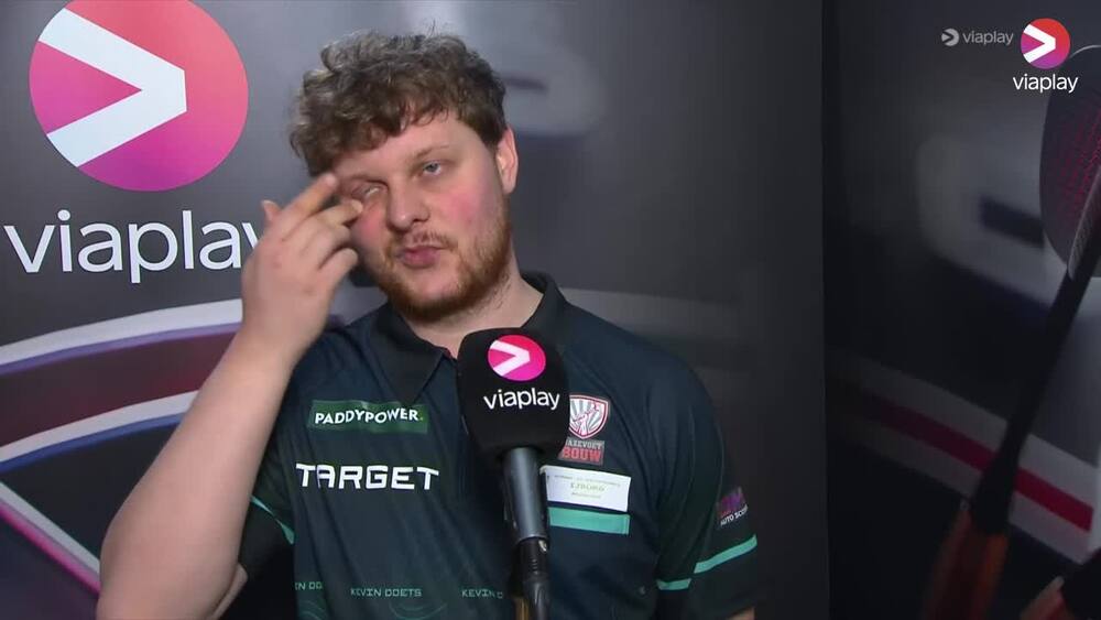 WK Darts 2025: Interview Kevin Doets na zijn overwinning - Viaplay